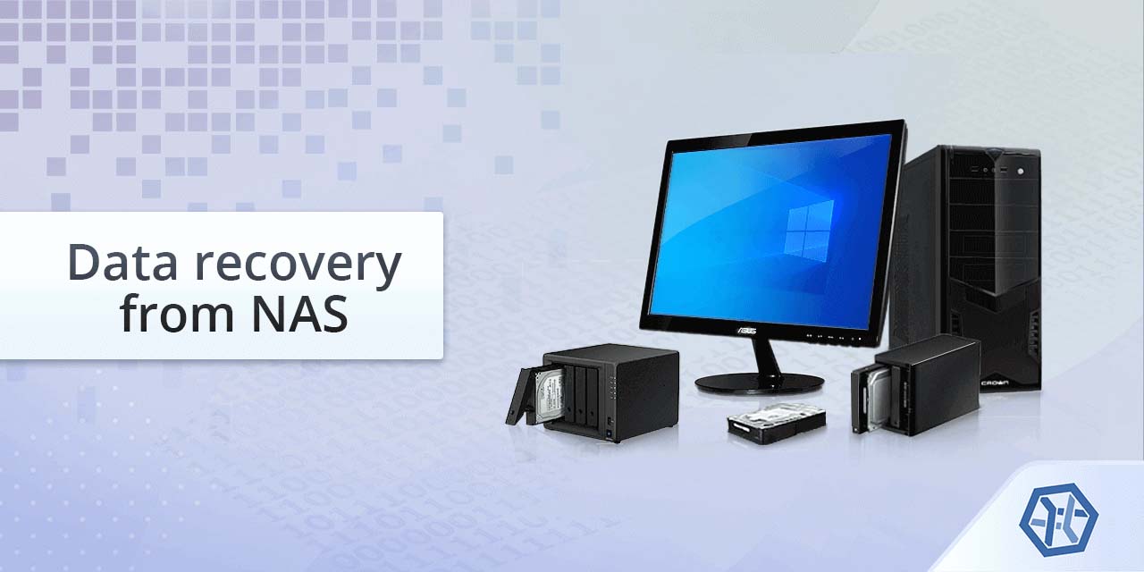 Data recovery from NAS of any complexity
