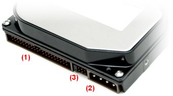 Conectando uma unidade IDE / SATA a um PC para recuperação de dados